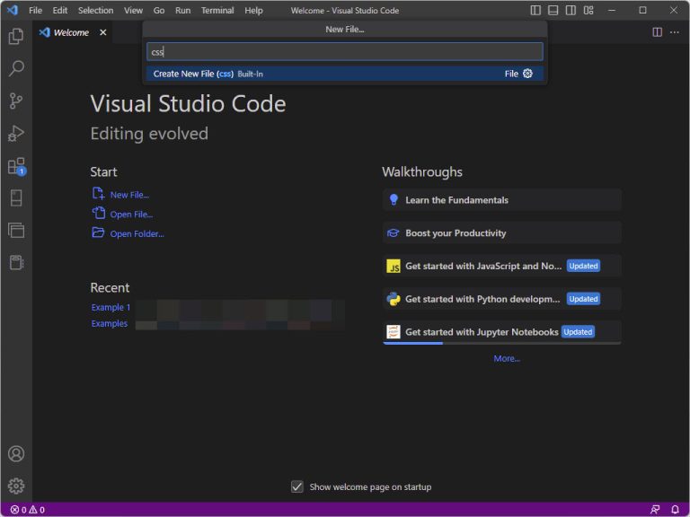 Getting Started with Visual Studio Code and Building HTML Websites ...
